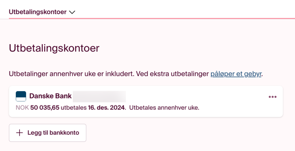 Kundeinformasjon og kundeavtale